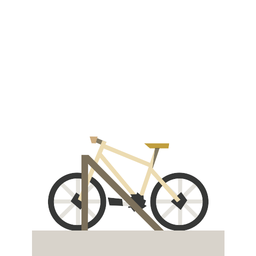 Sidewalk Bike Rack Vector SVG Icon - PNG Repo Free PNG Icons