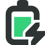 Battery Level 90 Charging Vector SVG Icon - PNG Repo Free PNG Icons