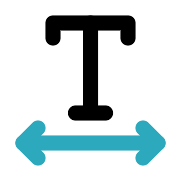 Text Width Vector SVG Icon - PNG Repo Free PNG Icons