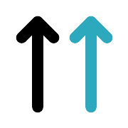 Up Double Arrow Vector SVG Icon - PNG Repo Free PNG Icons