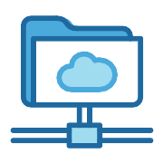 Cld Cloud Network Folder Vector SVG Icon - PNG Repo Free PNG Icons
