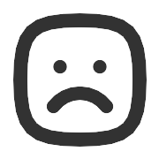 Emoji Sad Square Vector SVG Icon - PNG Repo Free PNG Icons