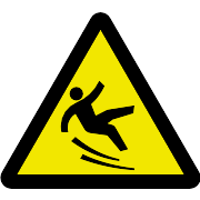 Caution Slippery Surface Vector SVG Icon - PNG Repo Free PNG Icons