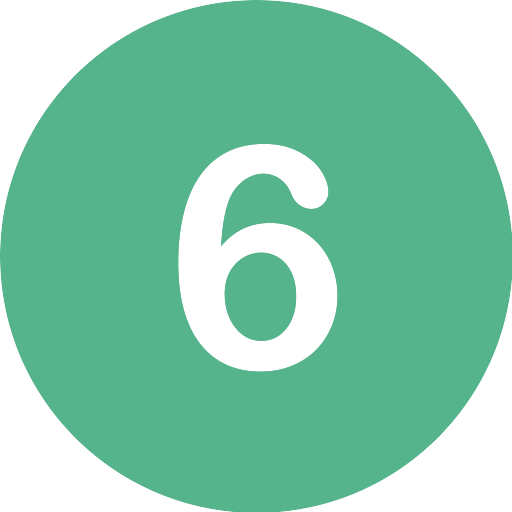 Six Vector SVG Icon - PNG Repo Free PNG Icons