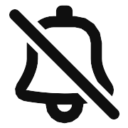 Bell Off Vector SVG Icon - PNG Repo Free PNG Icons