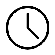 Clock 0500 Vector SVG Icon - PNG Repo Free PNG Icons