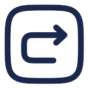 Undo Right Square Vector SVG Icon - PNG Repo Free PNG Icons