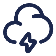 Cloud Bolt Vector SVG Icon - PNG Repo Free PNG Icons