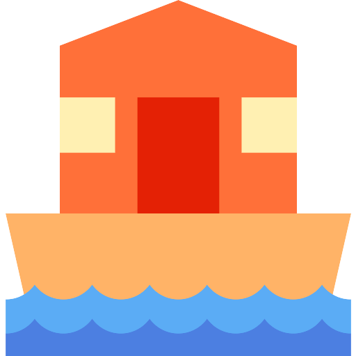 House Boat Vector SVG Icon - PNG Repo Free PNG Icons