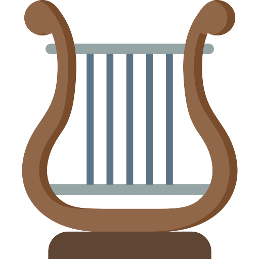 Lyre Vector SVG Icon - PNG Repo Free PNG Icons