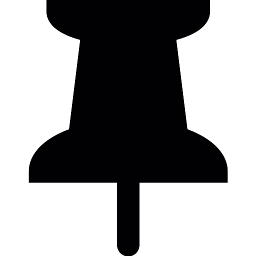 Pin Pointing Down Vector SVG Icon - PNG Repo Free PNG Icons