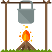 Pot On Fire Vector SVG Icon - PNG Repo Free PNG Icons