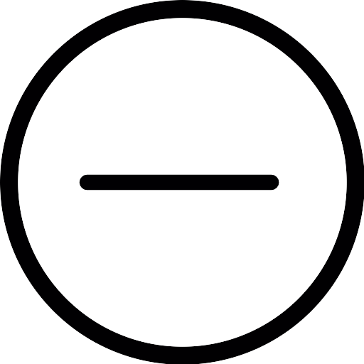 Negative Sign Vector SVG Icon - PNG Repo Free PNG Icons
