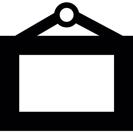 Hanging Rectangular Frame Vector SVG Icon - PNG Repo Free PNG Icons