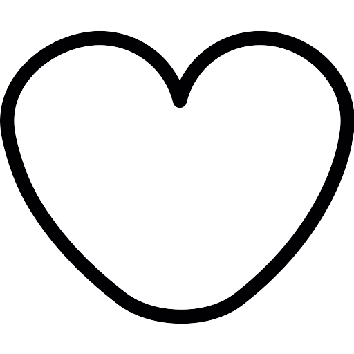 Rounded Heart Vector SVG Icon - PNG Repo Free PNG Icons