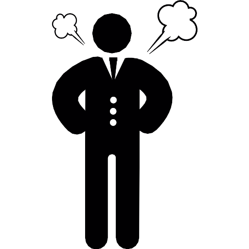 Angry Boss Vector SVG Icon - PNG Repo Free PNG Icons