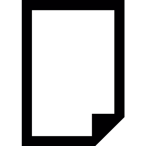 Blank Page Vector SVG Icon - PNG Repo Free PNG Icons