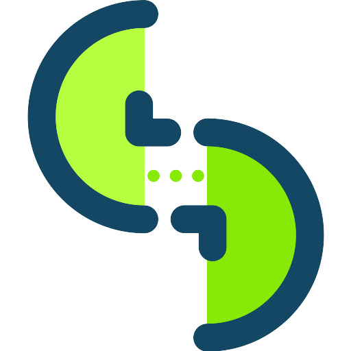 Split Circle Vector SVG Icon - PNG Repo Free PNG Icons