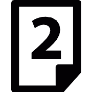 Second Page Vector SVG Icon - PNG Repo Free PNG Icons