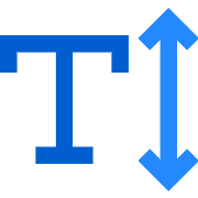 Text Height Vector SVG Icon - PNG Repo Free PNG Icons